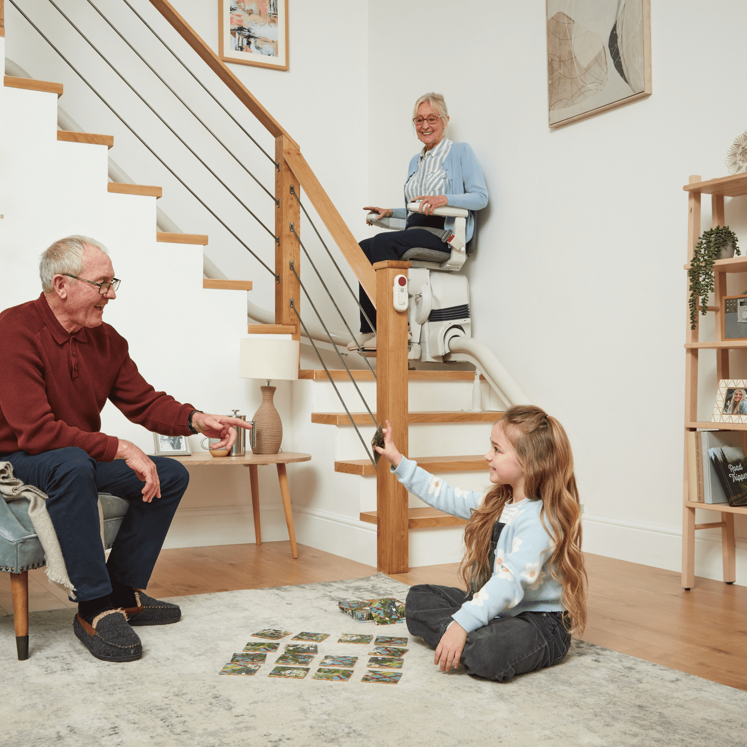 Platinum Ultimate Curved Stairlift - Premium Model